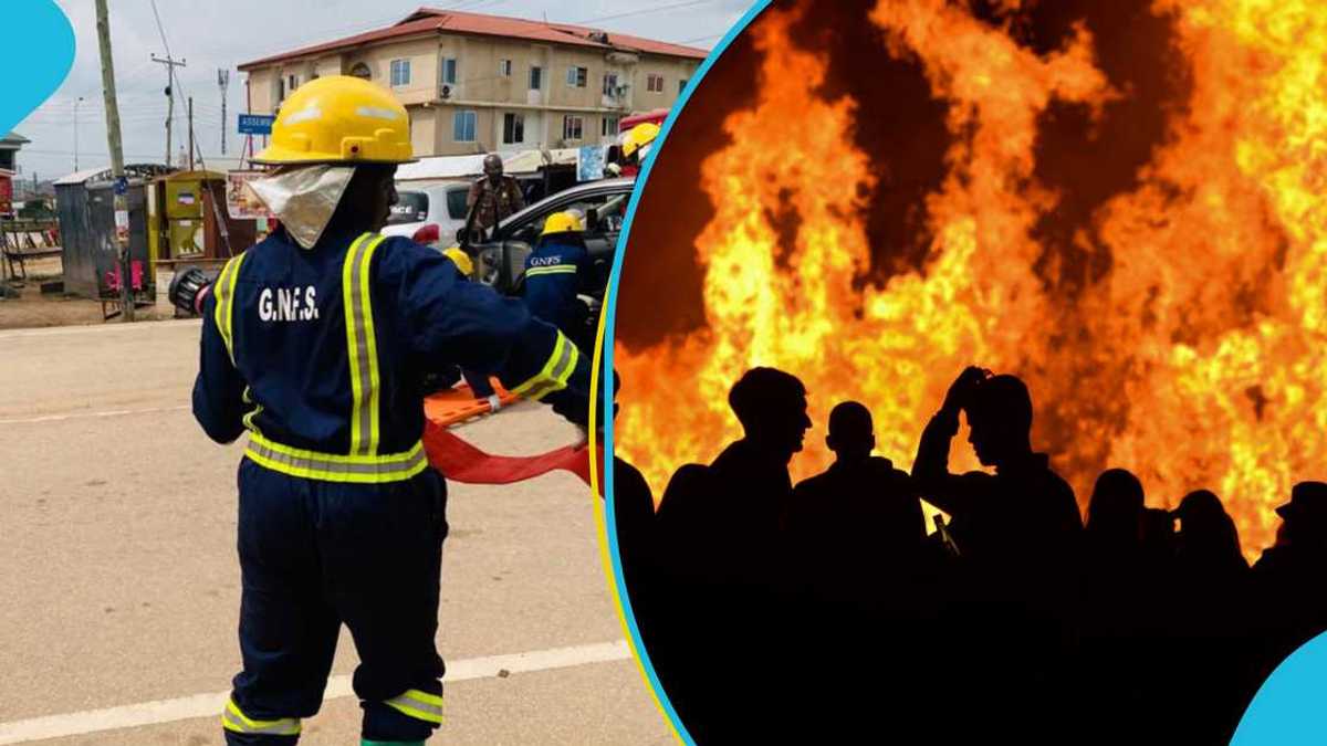 Sekondi fishing harbour fire destroys vehicles and handcarts, damages ...