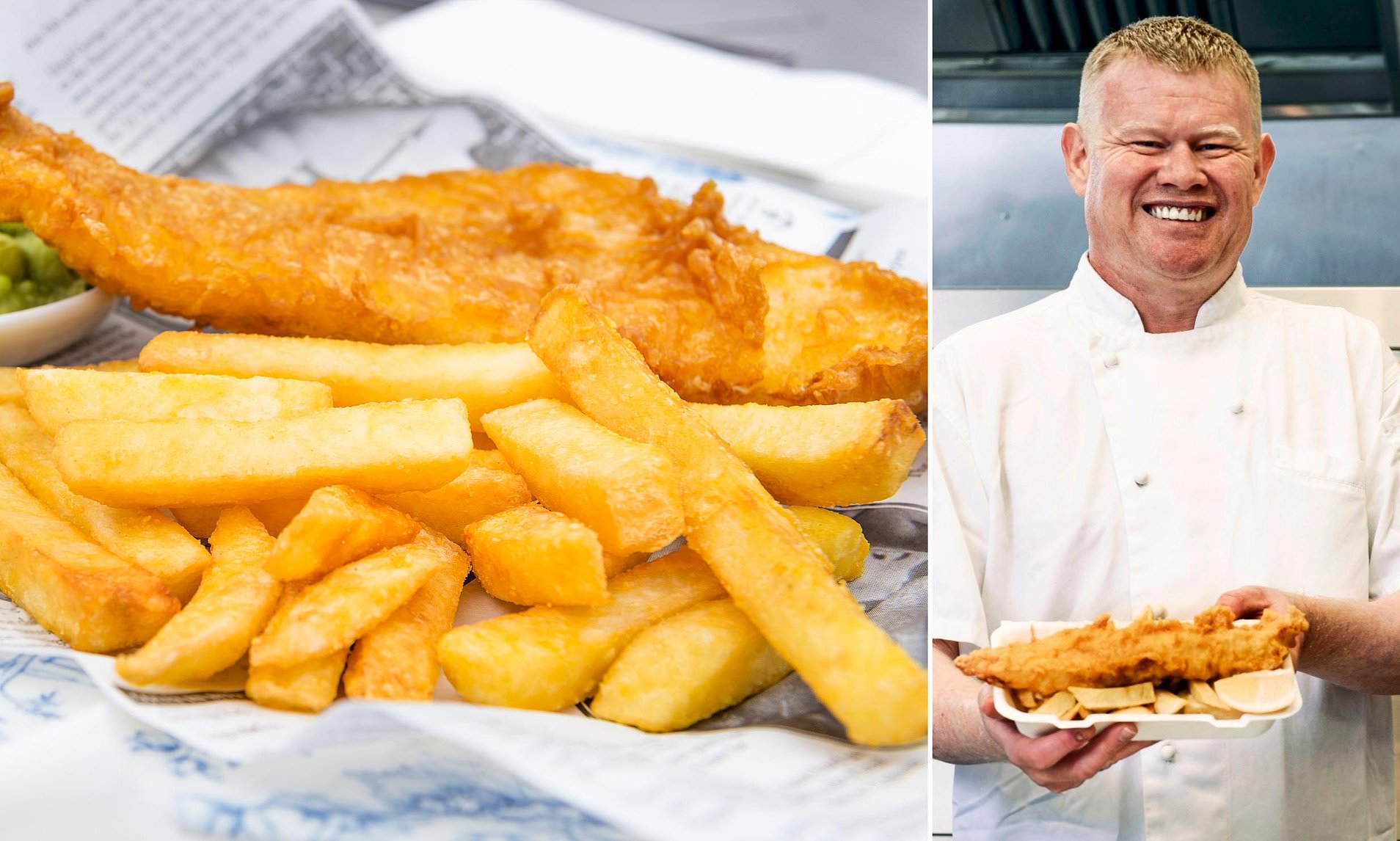 Fish and chip prices to rocket in the UK in further cost of living ...