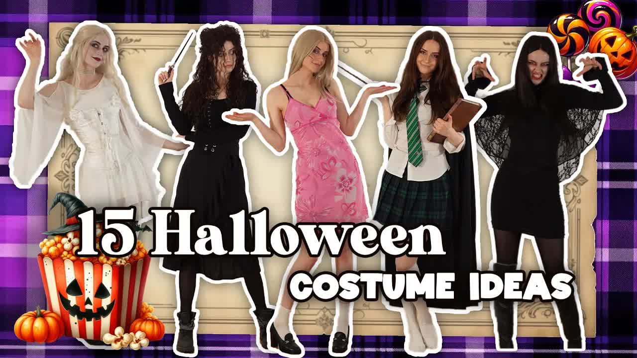 15 last minute Halloween costume ideas (easy, DIY)