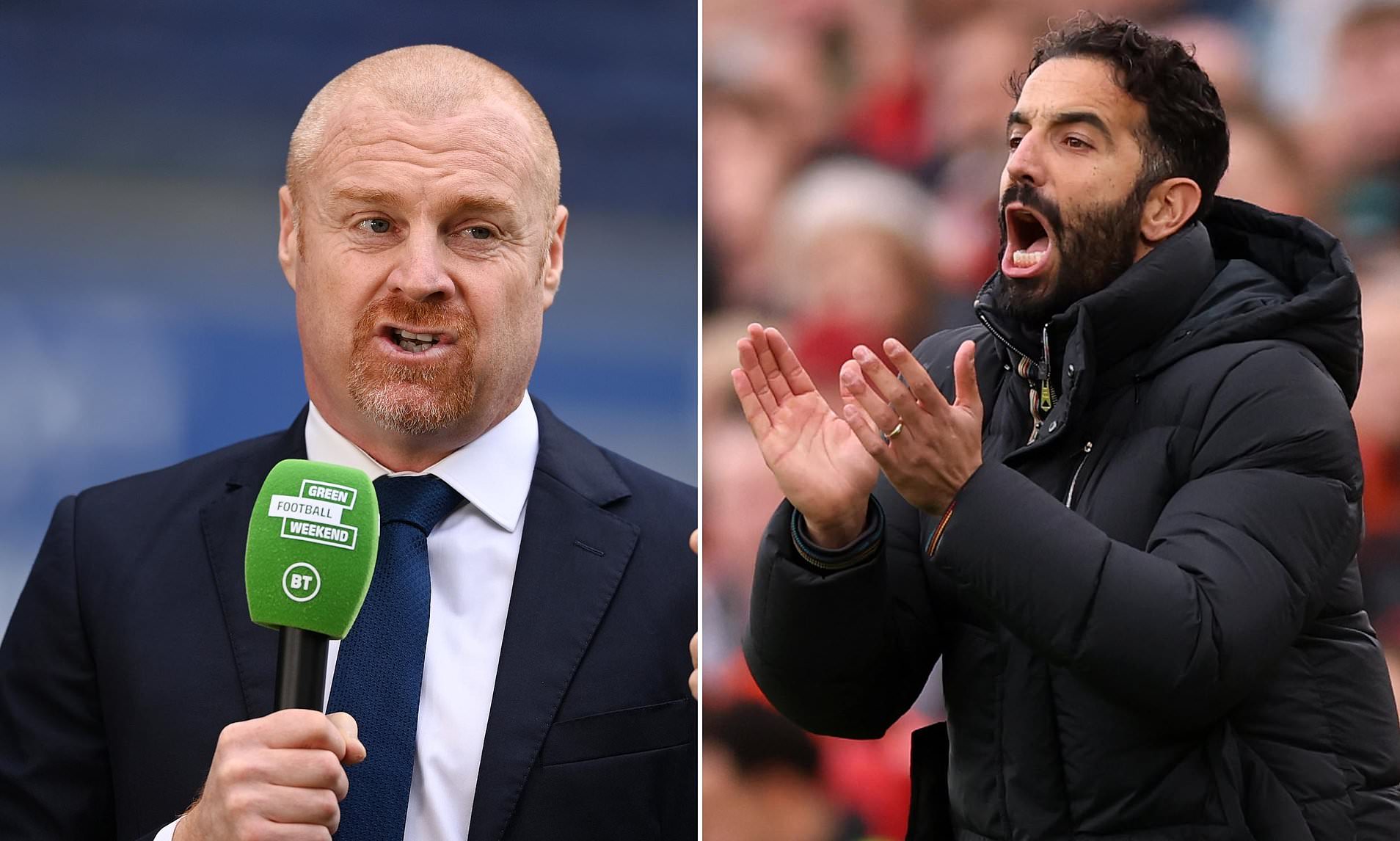 Ruben Amorim hits back at Sean Dyche's claim he'd win more games at ...