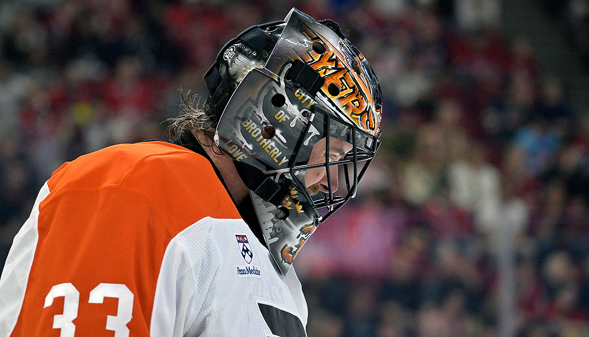 Ersson suffers injury as Flyers open stretch of three games in four nights