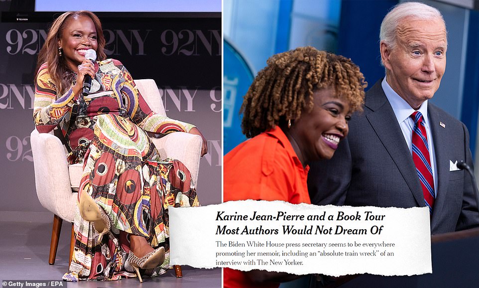 NYT turns on Karine Jean-Pierre over book tour