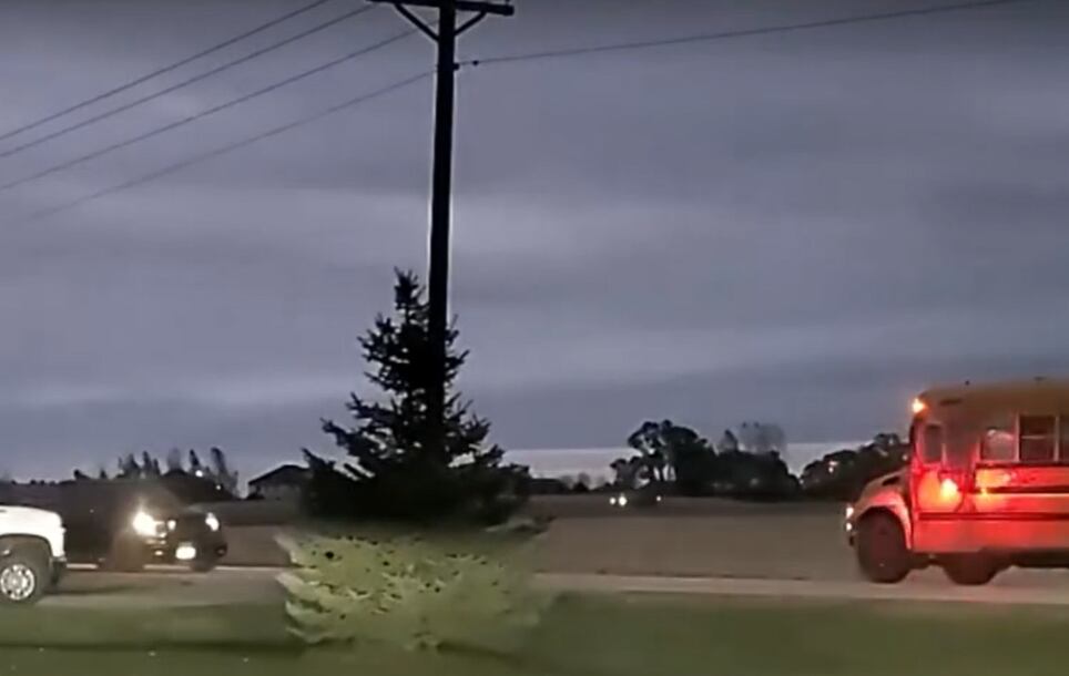 Eye-opening video shows South Dakota child avoiding getting hit by ...