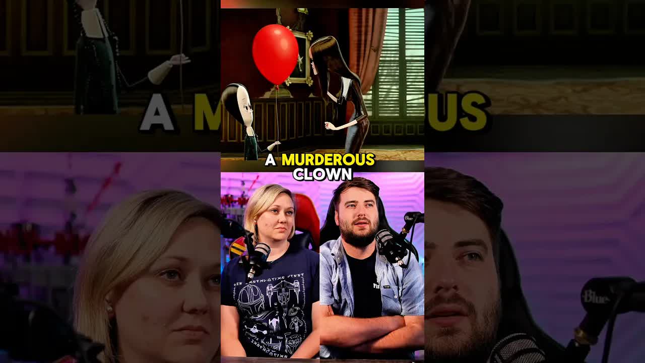 Murderous Clown! 😱 The Addams Family REACTION!