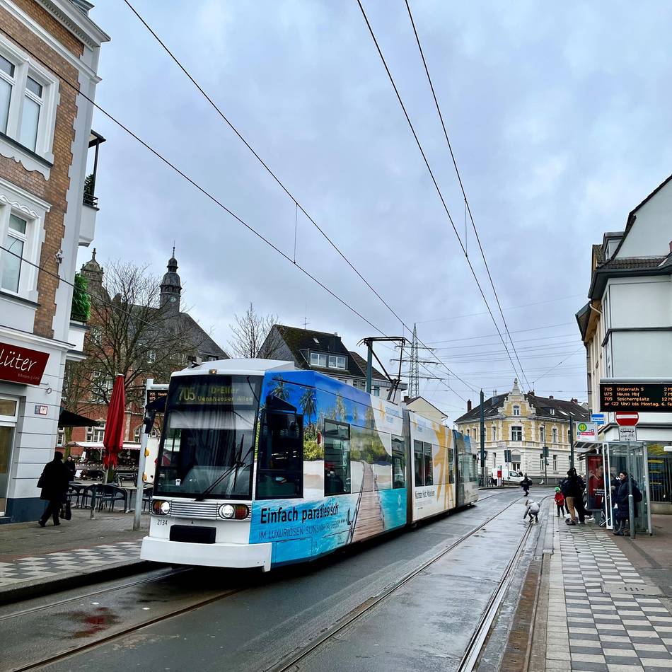 Ärger über barrierefreie Haltestellen in Eller – „Es ist frustrierend“