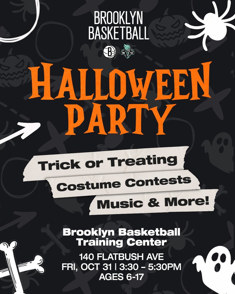 Brooklyn Basketball Halloween Party