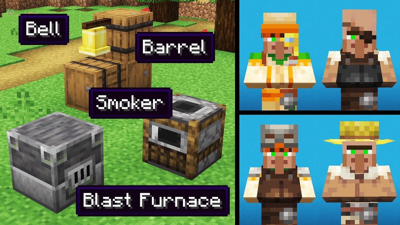 New villagers and block changes are reshaping Minecraft