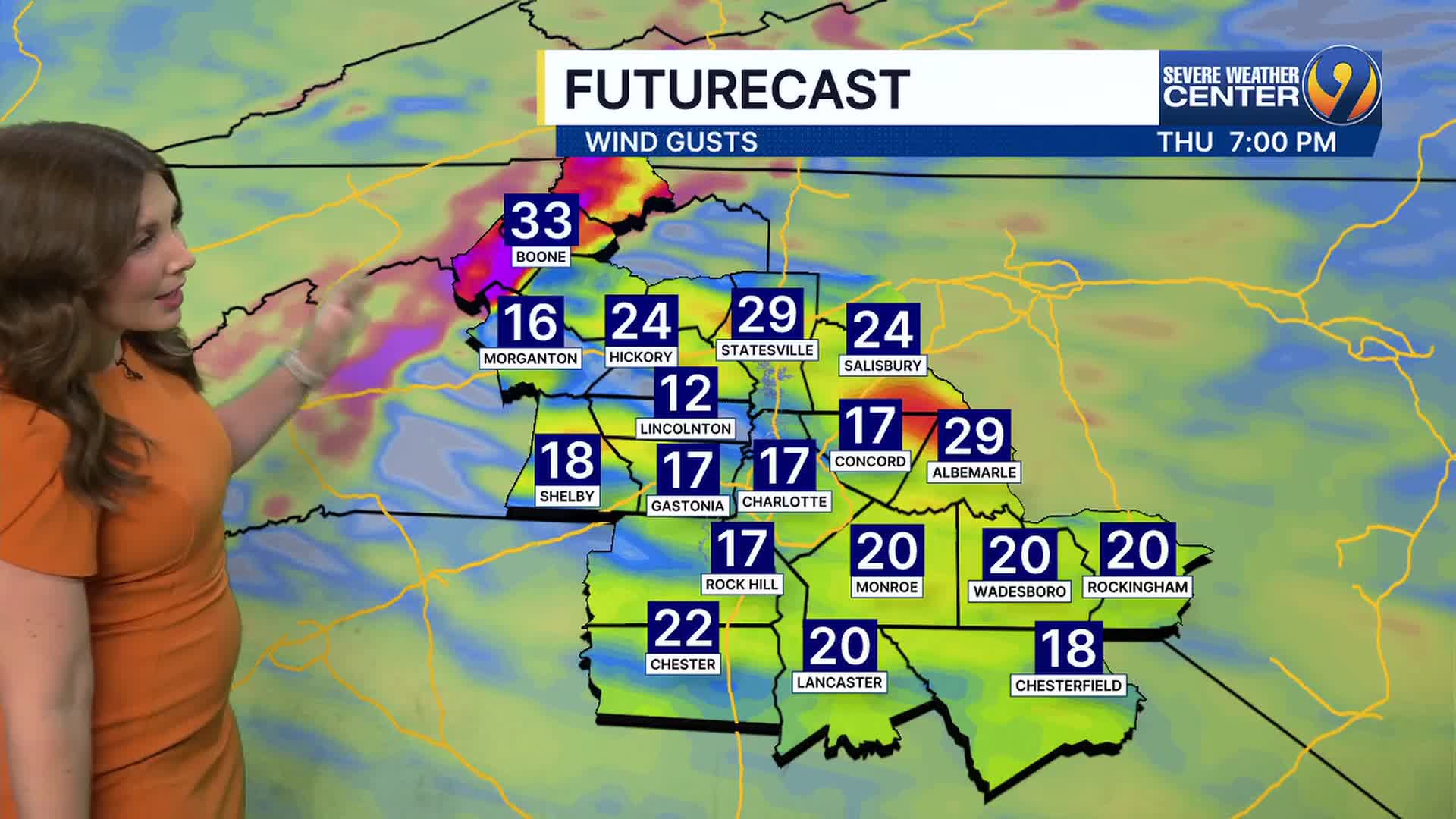 FORECAST: Sunny days ahead, but chilly nights expected across the Carolinas
