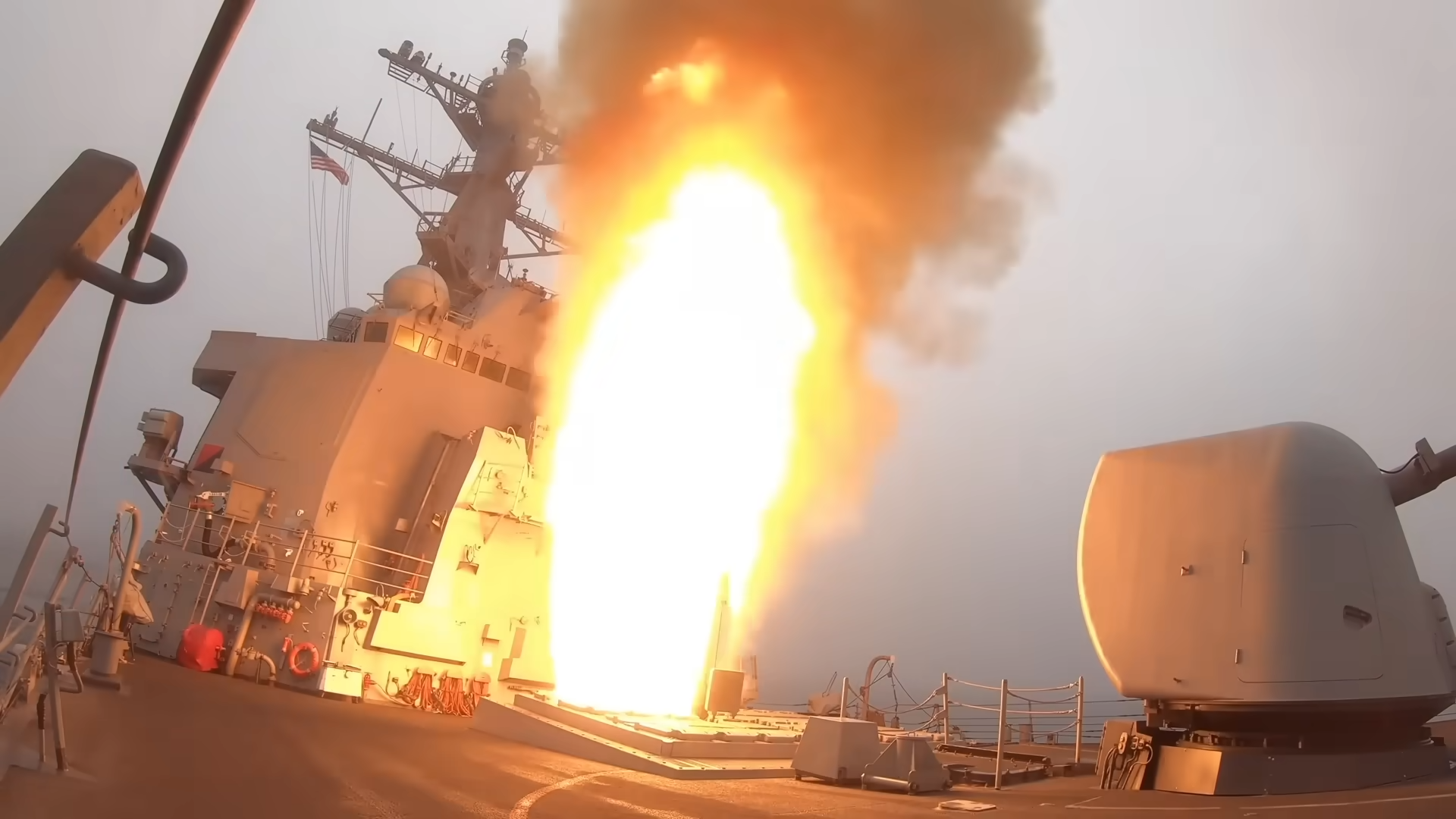 Why did Muslim rebels attack a US Navy ship?