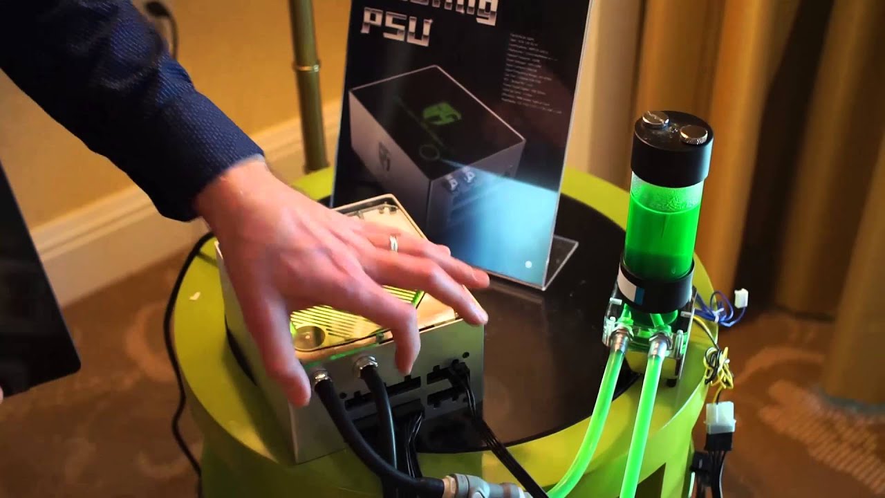 Deepcool Gamer Storm water cooled power supply @ CES 2016