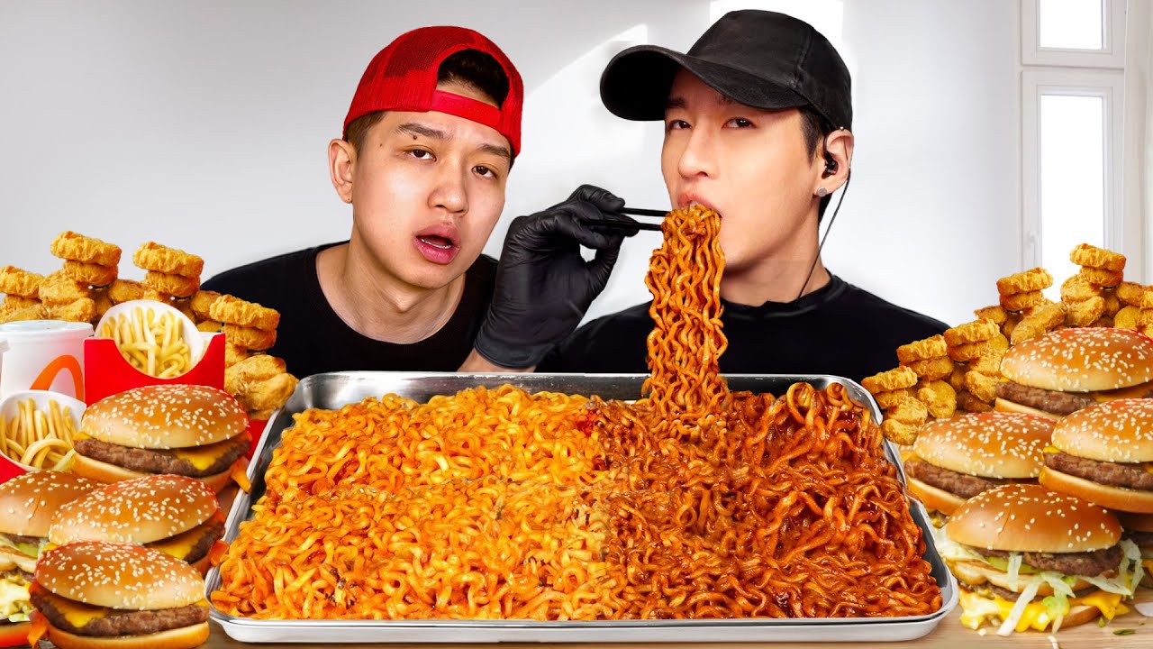 I survived Zach Choi's insane mukbang diet
