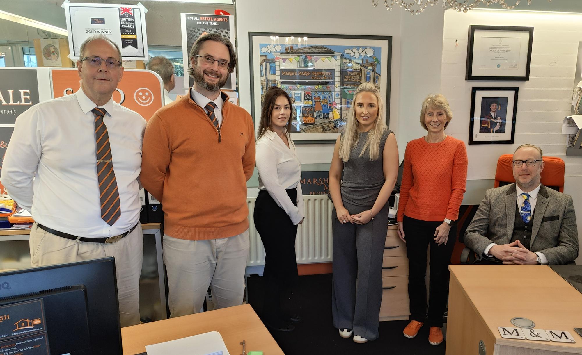 Brighouse estate agency celebrates ten years in business