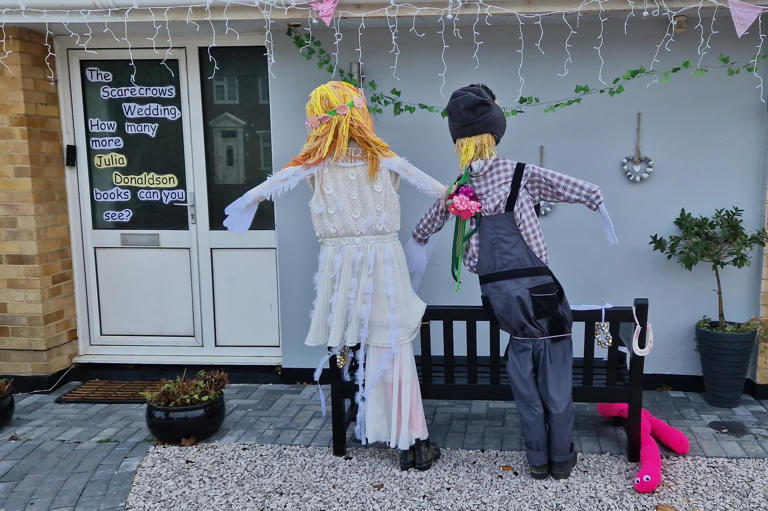 Hundreds visit West Sussex village to hunt for scarecrows as community ...