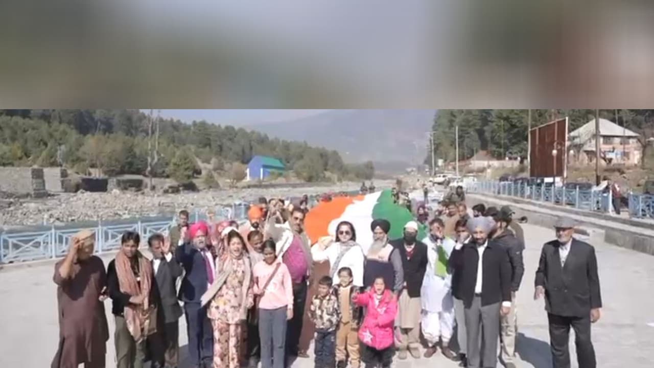 National Unity Day: Actors lead Unity March in Pahalgam, J&K