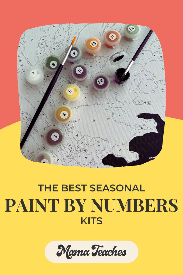 The Best Seasonal Paint by Numbers Kits