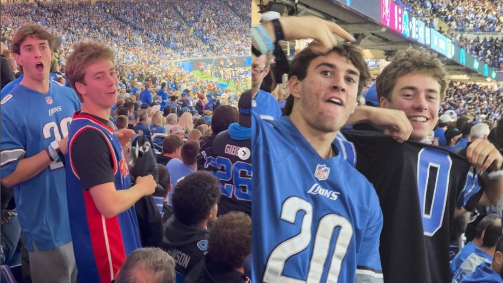 Lions Fan Gives Young Man A Heartwarming Gift
