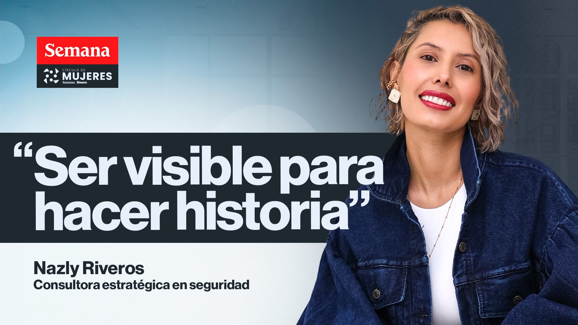 Nazly Riveros desafía estereotipos con el propósito de servir a Colombia