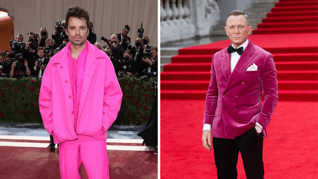 Celebrity Men Who Rocked the Color Pink