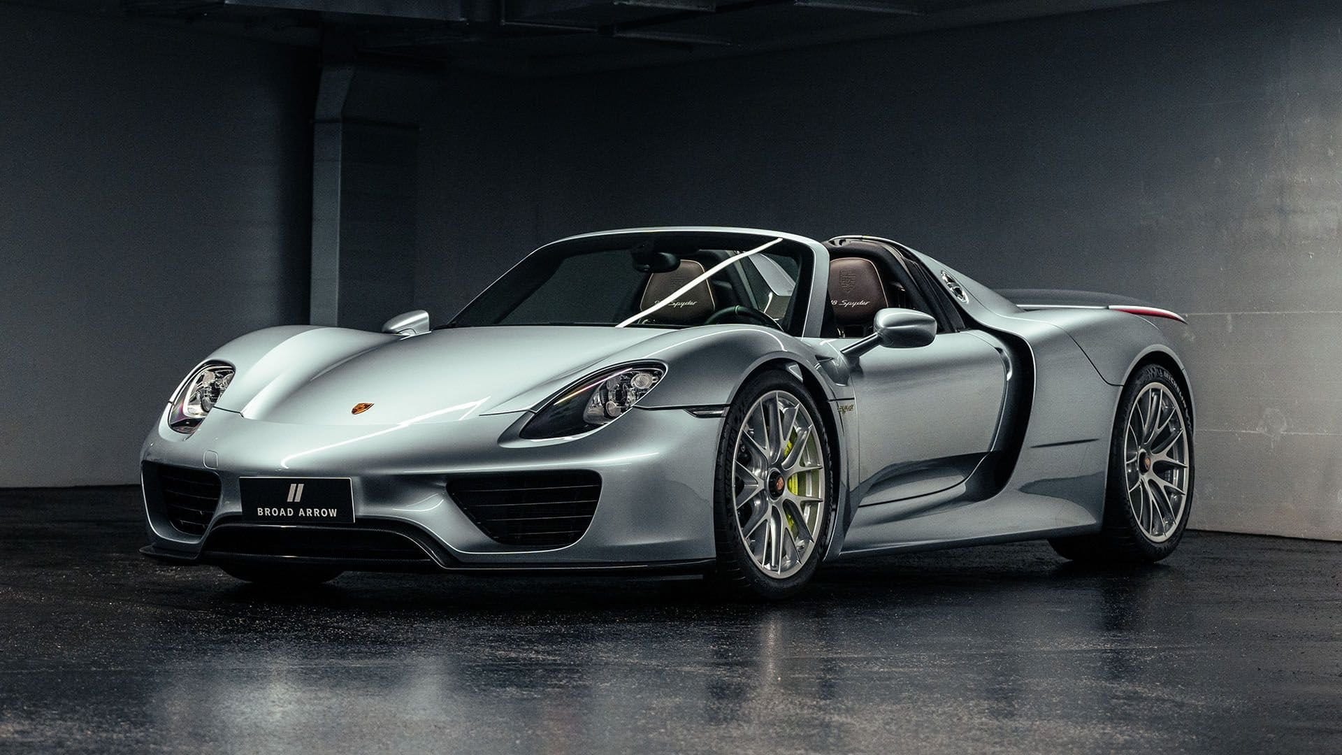 2015 Porsche 918 Spyder in Liquid Metal Chrome Blue to Headline Zurich ...