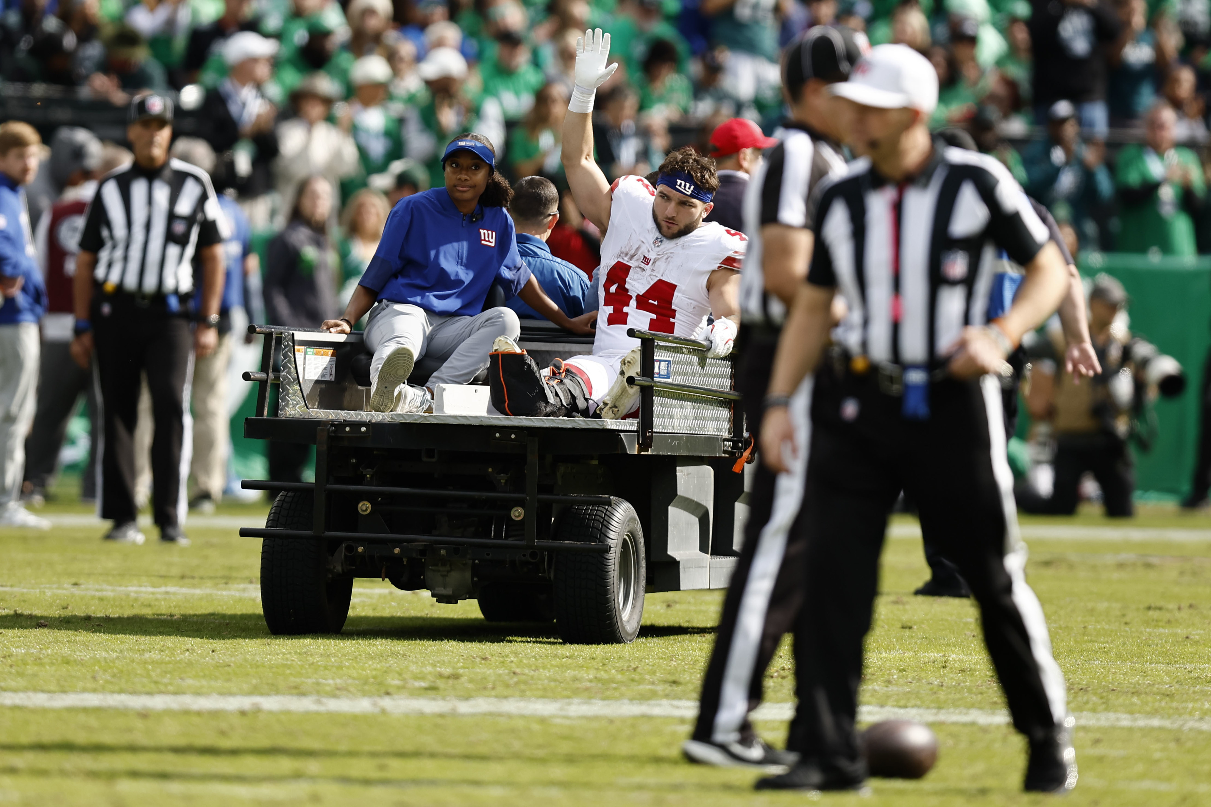 Big Dom’s special delivery for Cam Skattebo, the Eagles’ big day on the ...