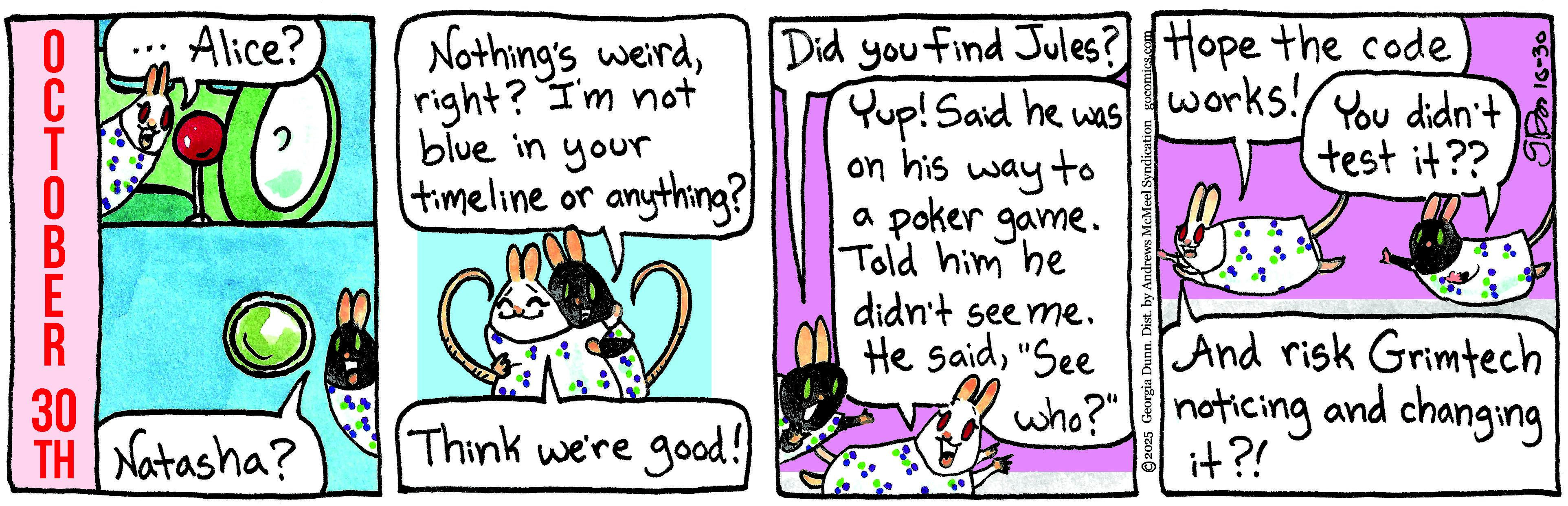 Breaking Cat News by Georgia Dunn