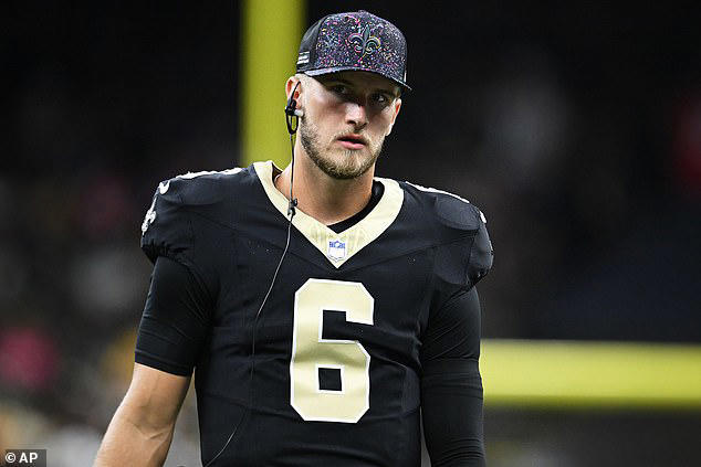 New Orleans Saints rookie QB Tyler Shough reveals glamorous wife's ...