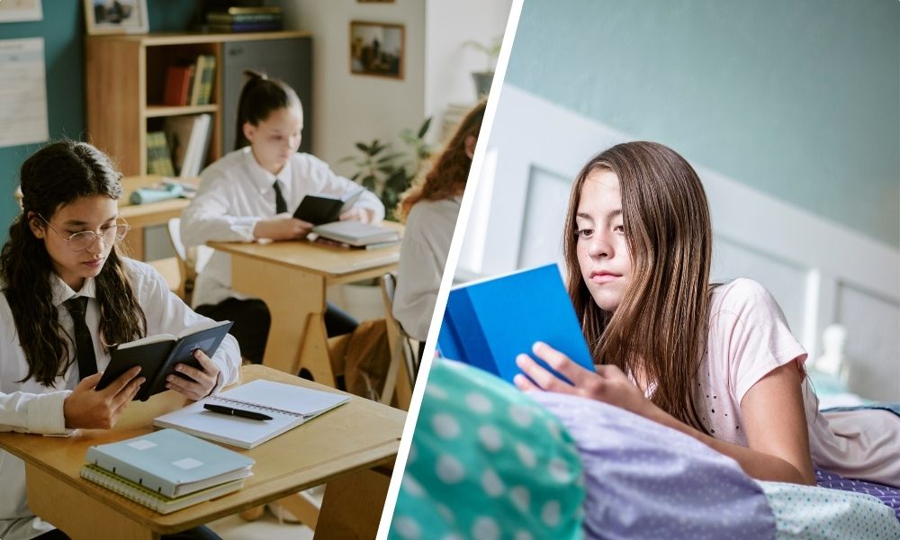 UK secondary school pupils say they're reading less for fun and 'need ...