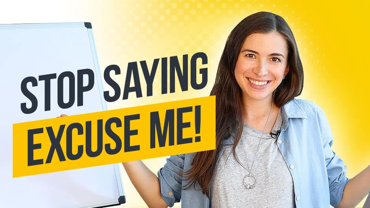 How to apologize correctly (sorry vs. excuse me)