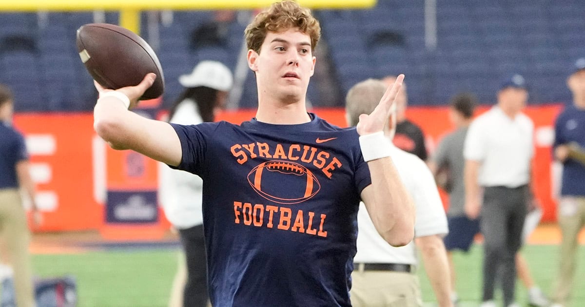 Syracuse QB Steve Angeli inks NIL deal with Powerade