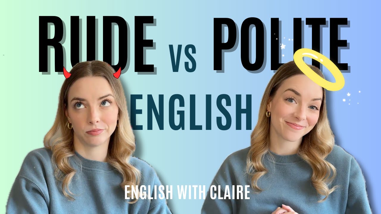 What actually makes you sound rude in English