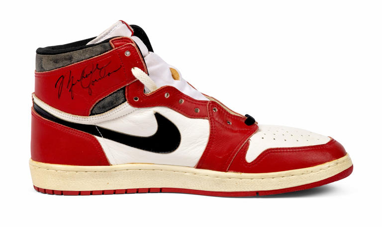 Michael Jordan's Game-Worn and Signed Air Jordans Are Up for Auction