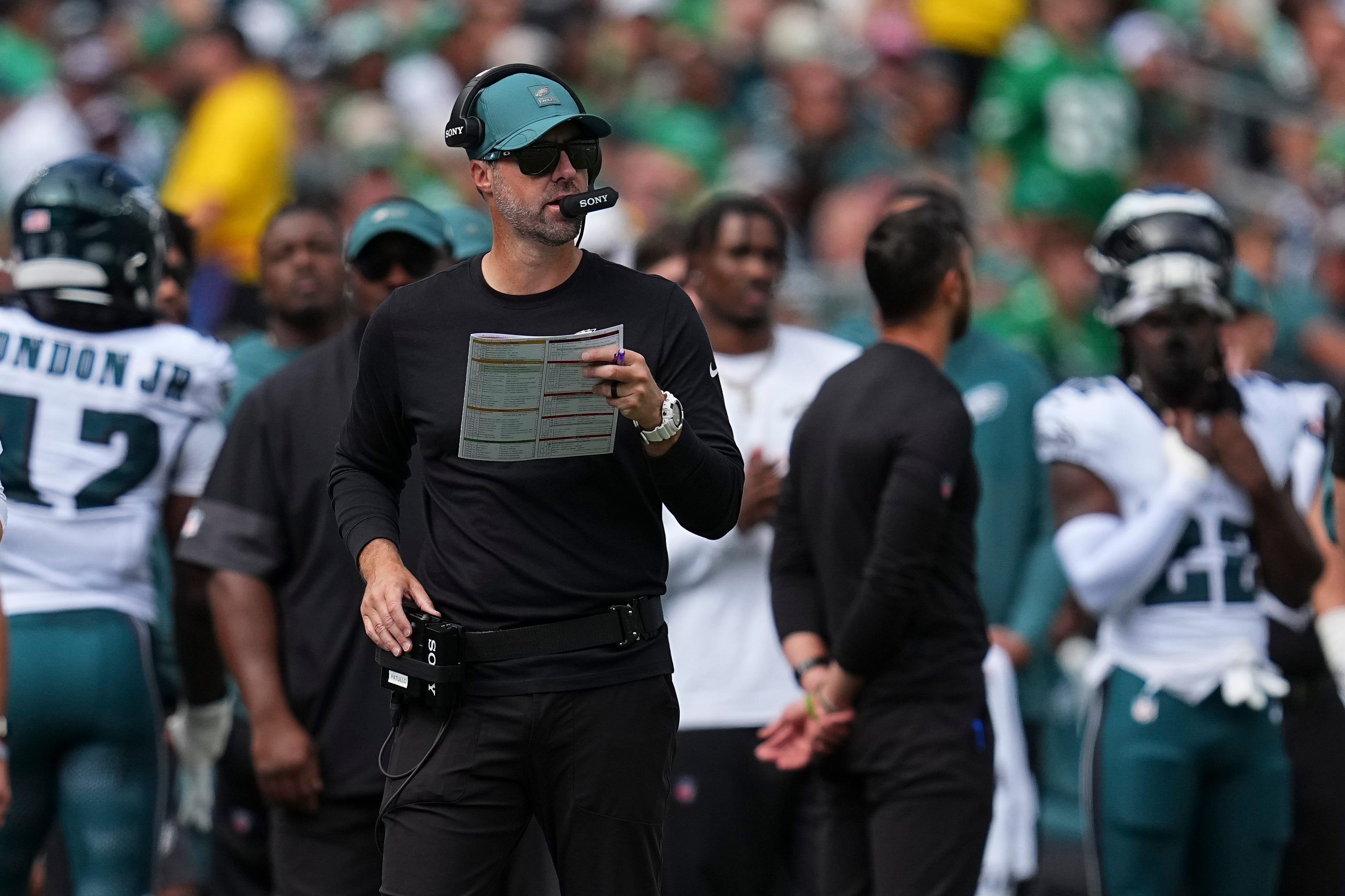 Everything Kevin Patullo said about the Eagles’ recent rushing success