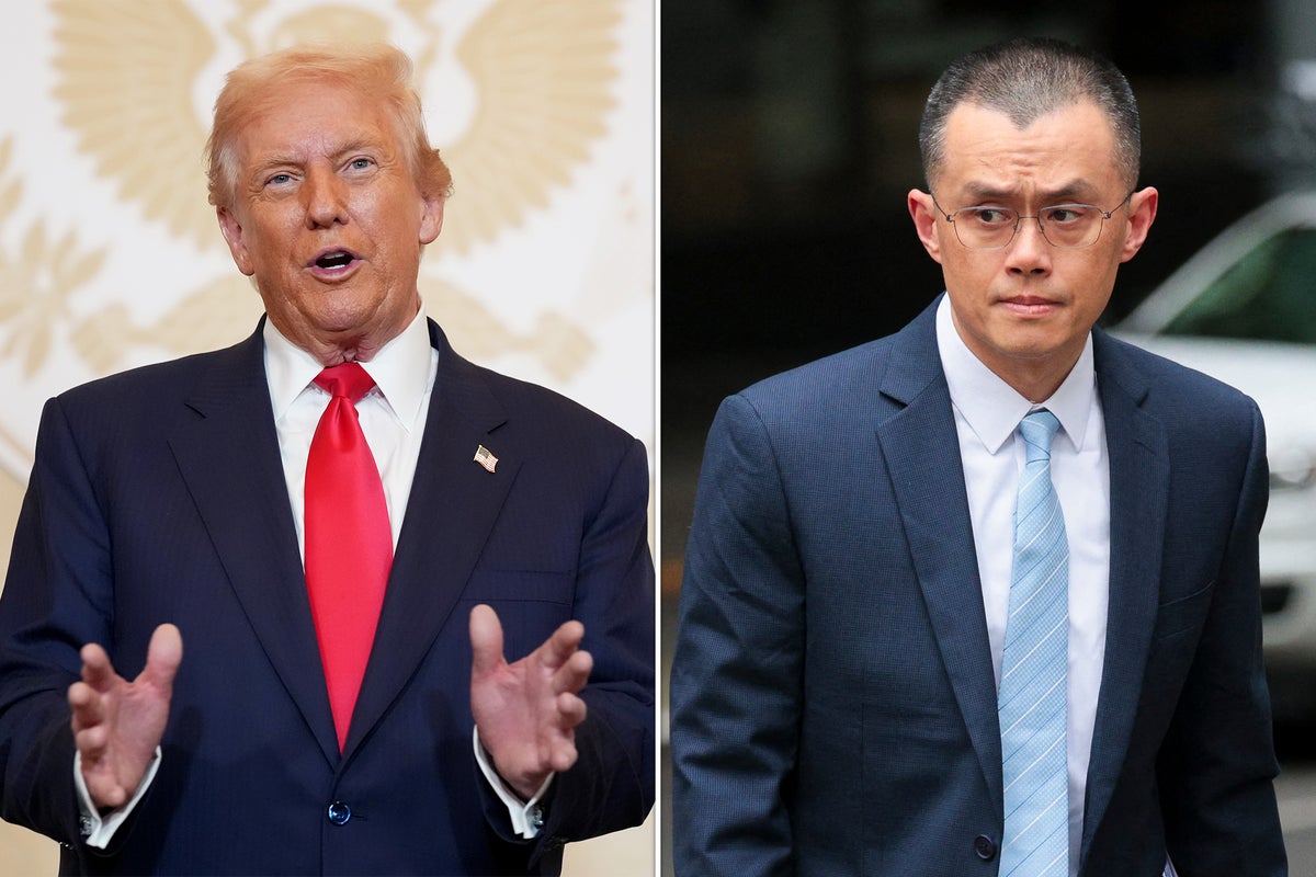 Trump says he doesn’t know who Binance founder is despite pardon