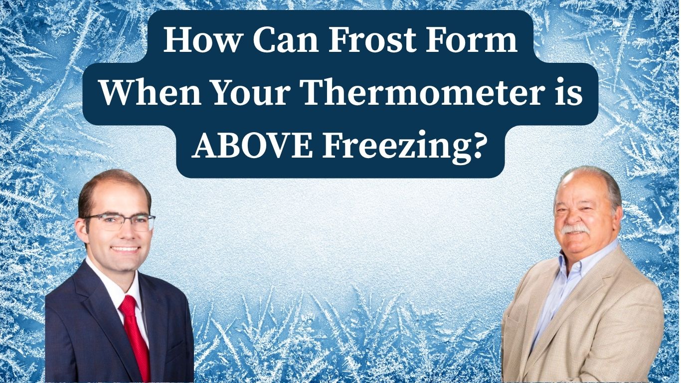Ep. 7 | How frost forms when your thermometer is above freezing ...