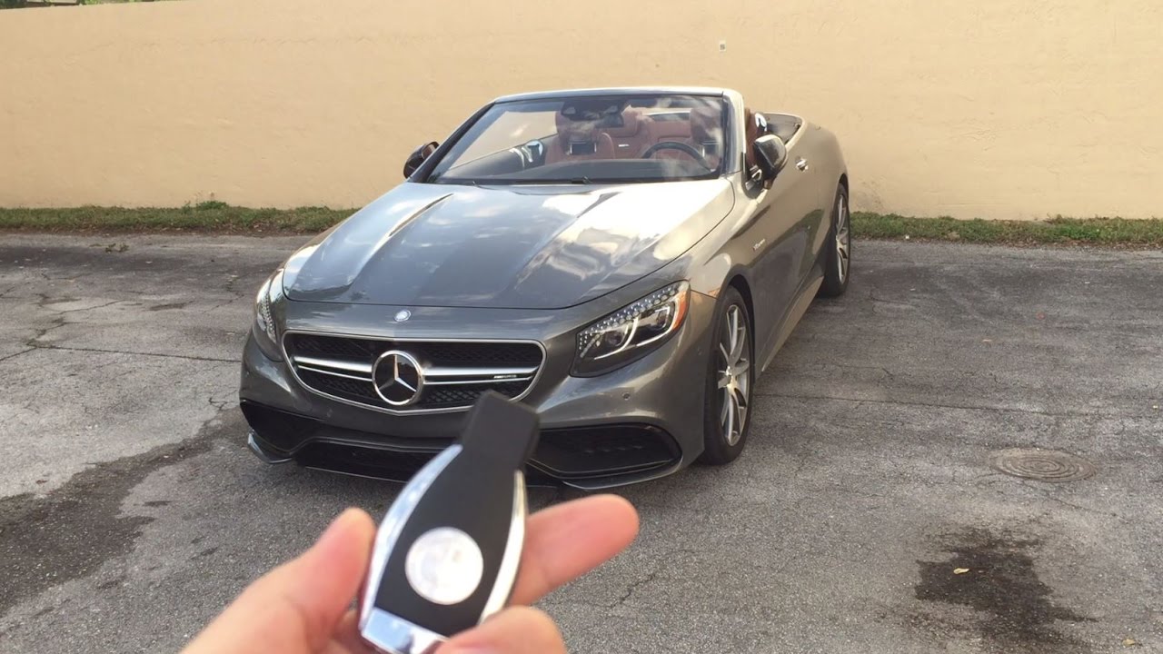 Despertando al Mercedes-AMG S63 Cabriolet 2017