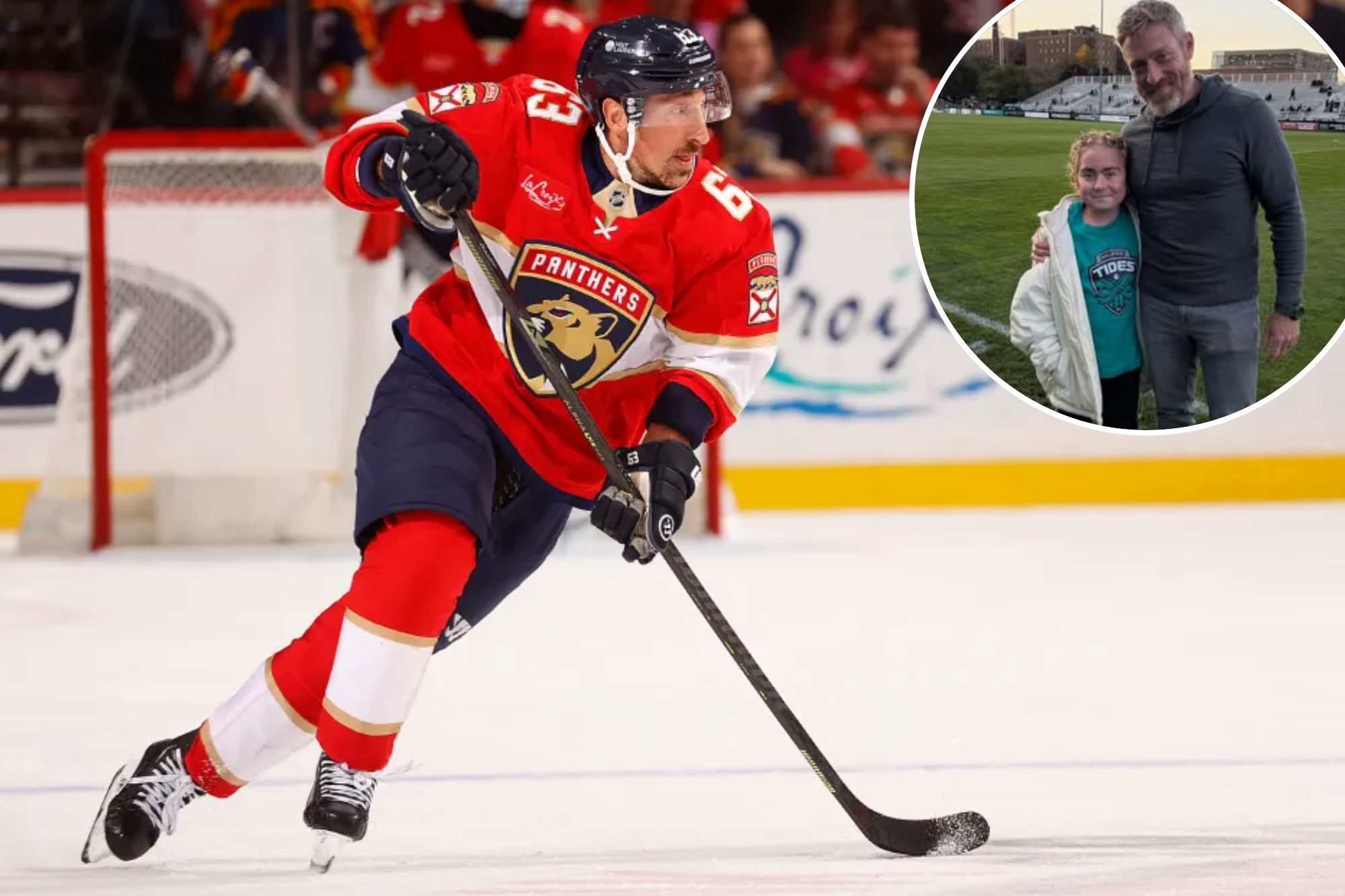 Brad Marchand steps away from Panthers to fill in as coach after friend ...
