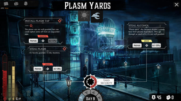 Dishonored and Citizen Sleeper collide in this dice-rolling steampunk ...