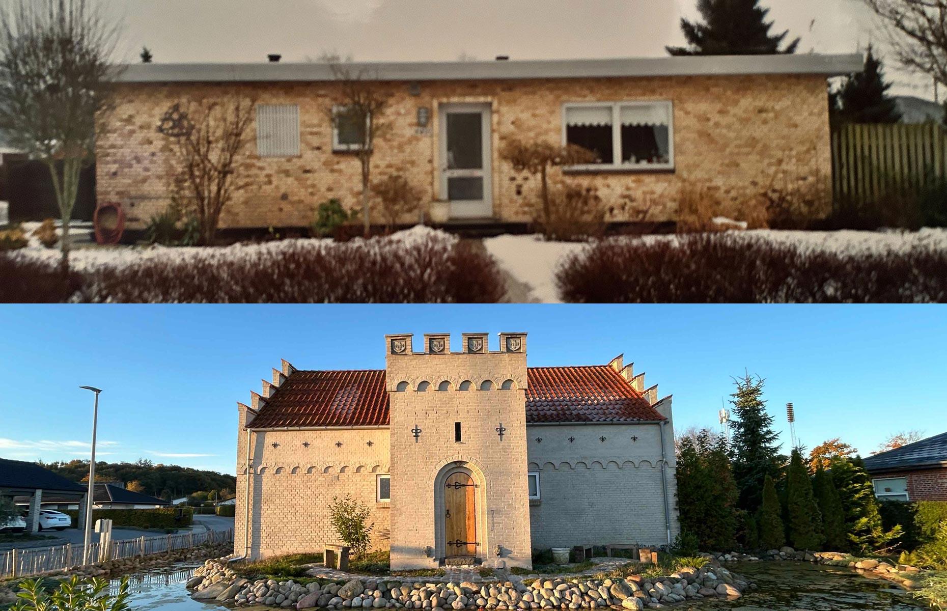'I turned my home into a medieval castle'
