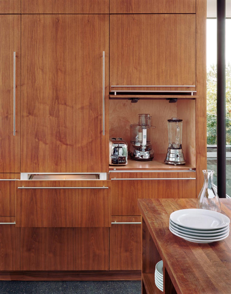 We Asked Interior Designers How to Cleverly Hide a Fridge—and Their ...