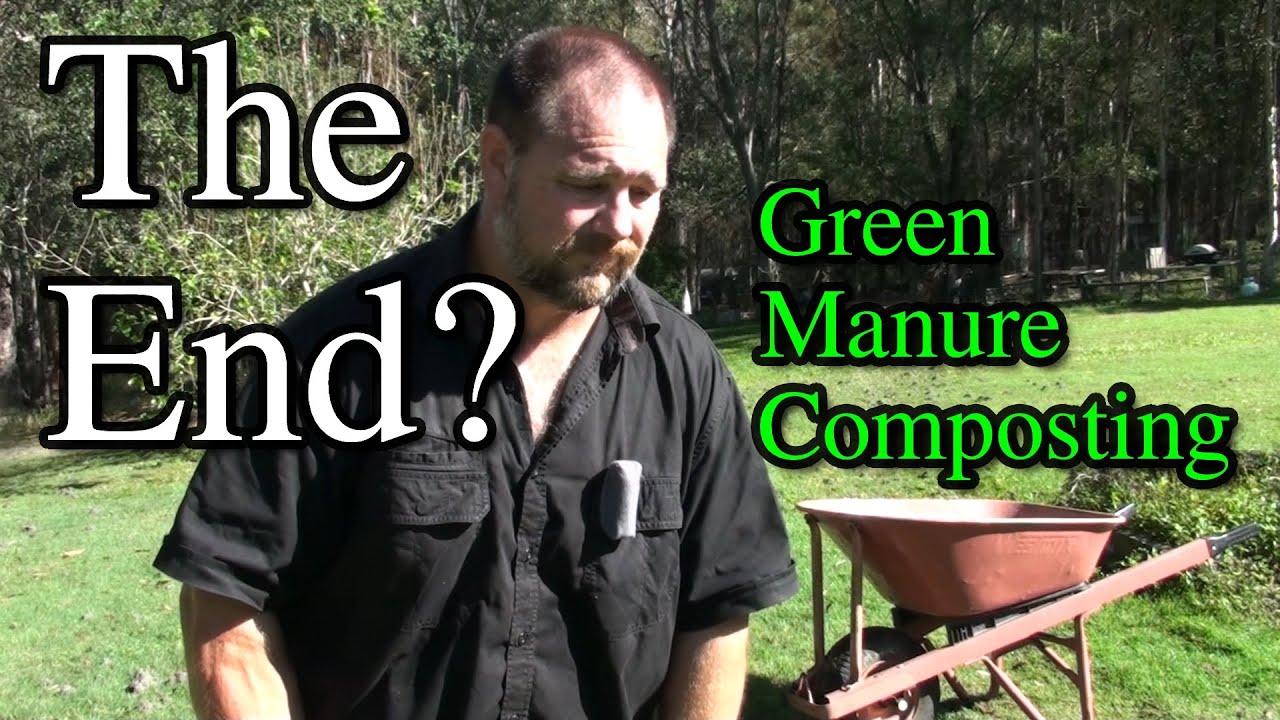 Vlog #1 end of self sufficient me? Composting green manure home dad