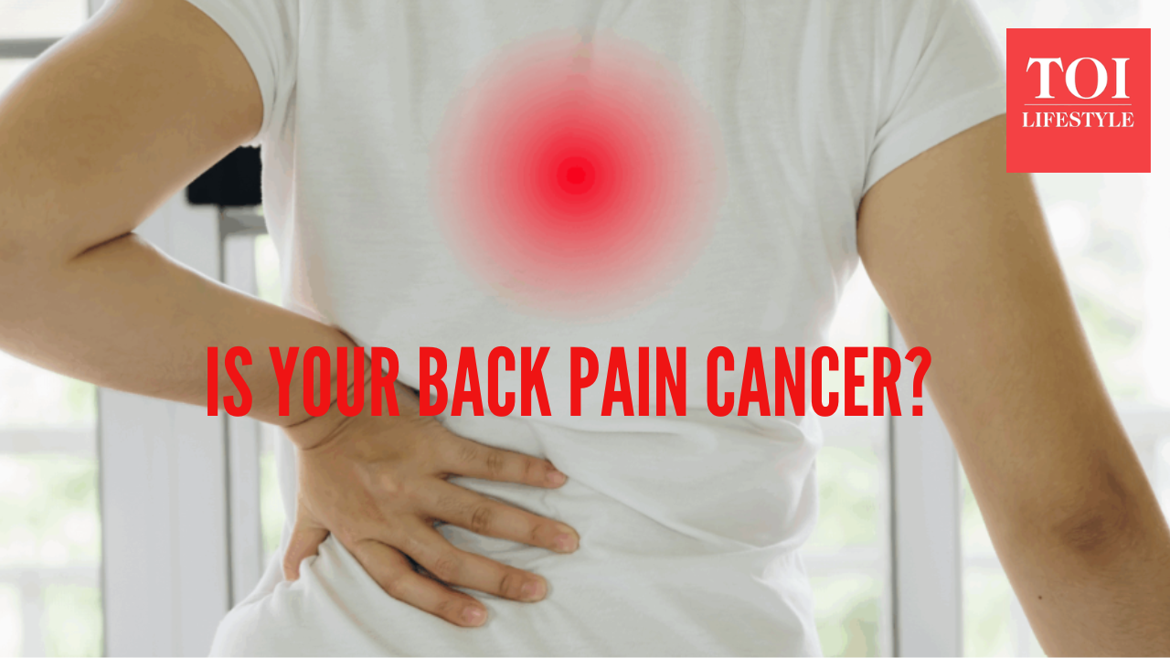 Middle back pain: How to know if it is a normal pain or a symptom of cancer