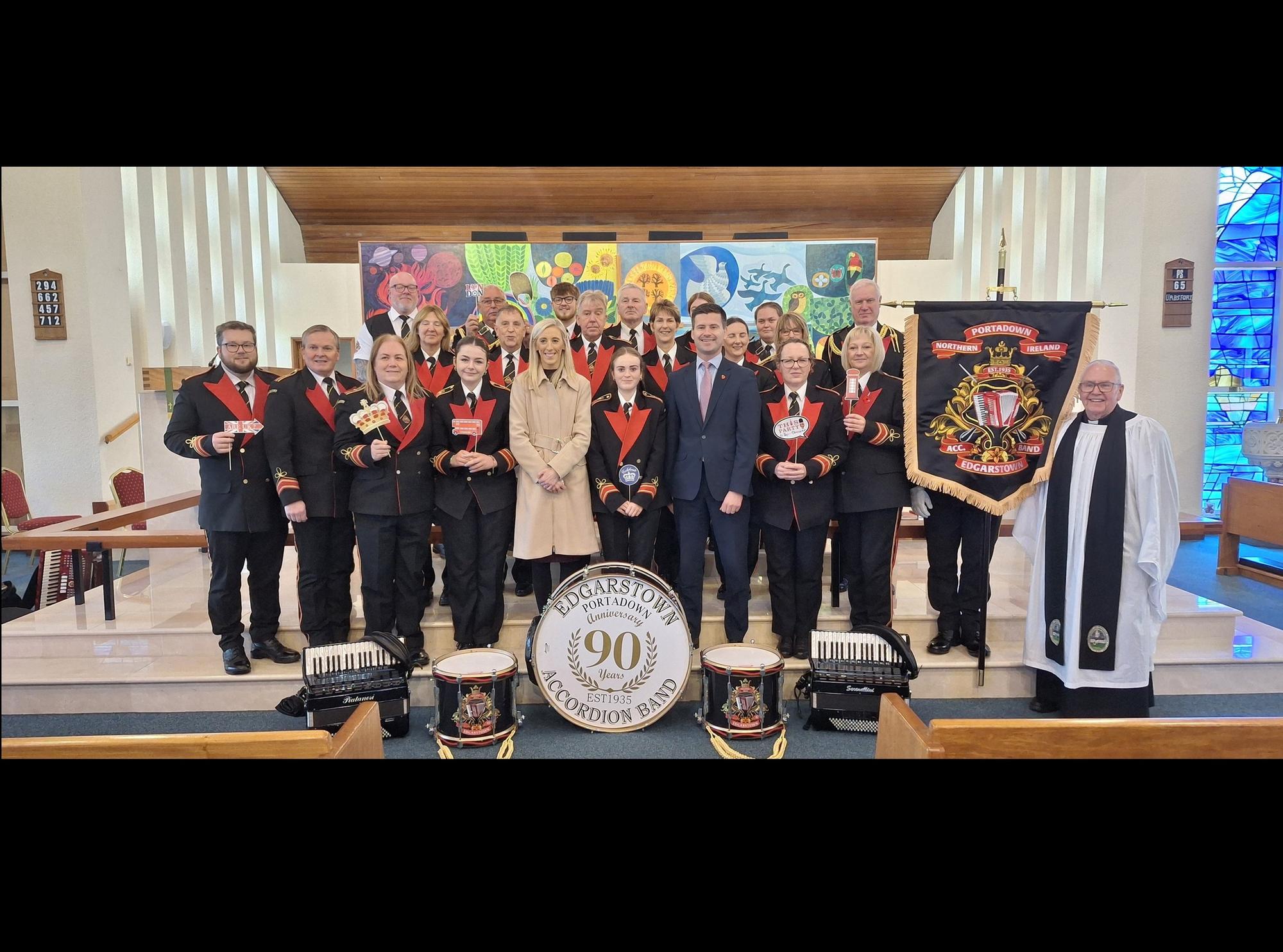 Portadown's Edgarstown Accordion Band honoured to be ambassadors for ...
