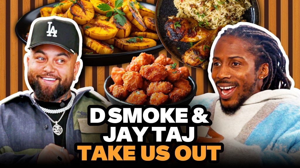 D Smoke & Jay Taj Discuss Tour Over Afrocentric Food | Takes Us Out