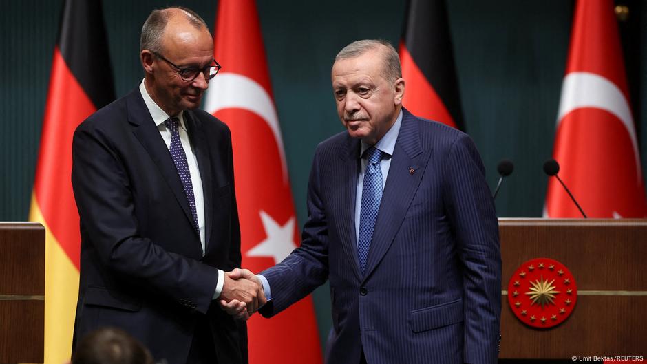 Merz backs Turkey's EU bid despite strains over Gaza, rights