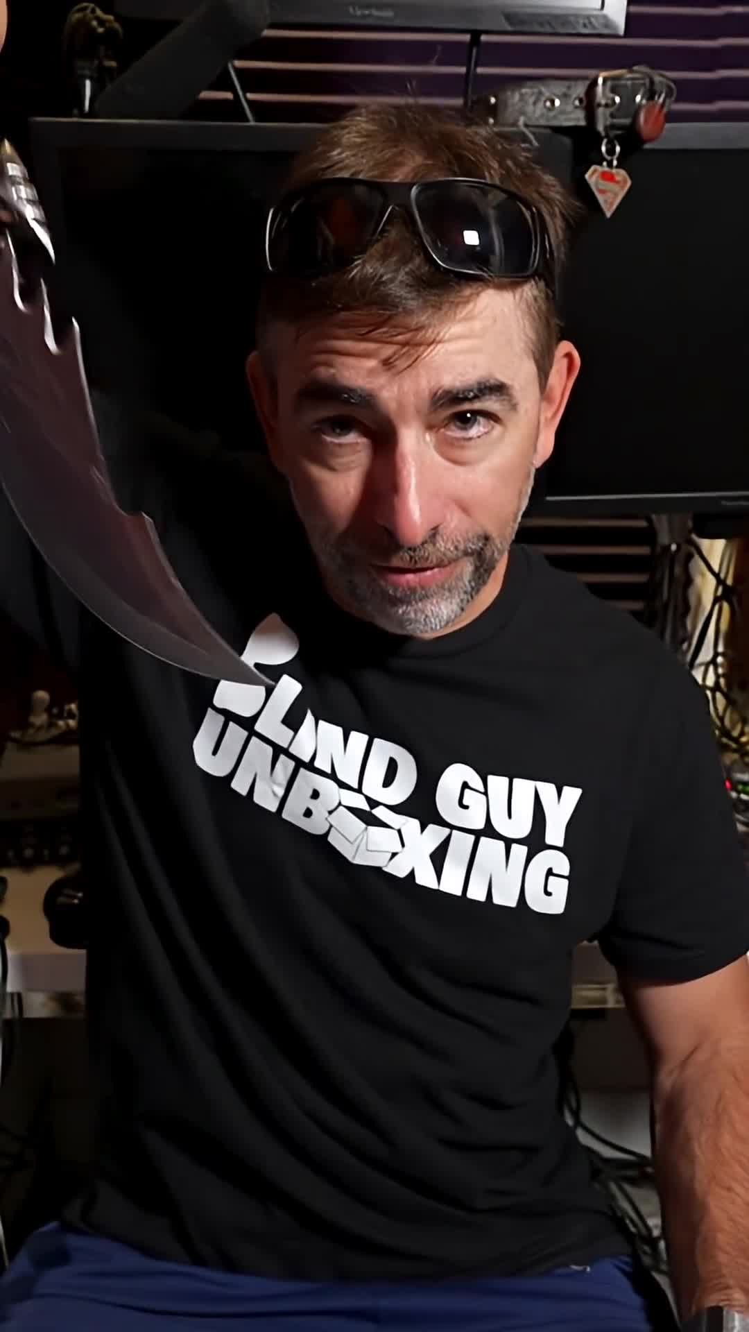 The secret to my knifework – a blind guy unboxing