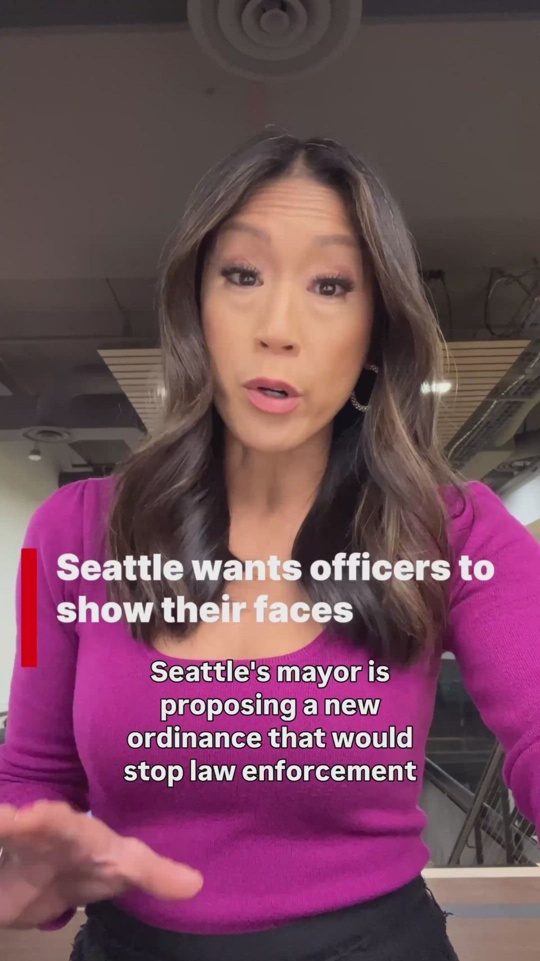 Seattle Mayor proposes mask ban for officers