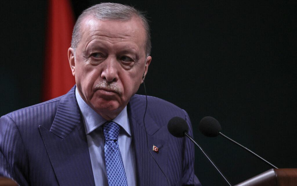 Erdogan lobs fresh ‘genocide’ broadside at Israel as US pushes for ...