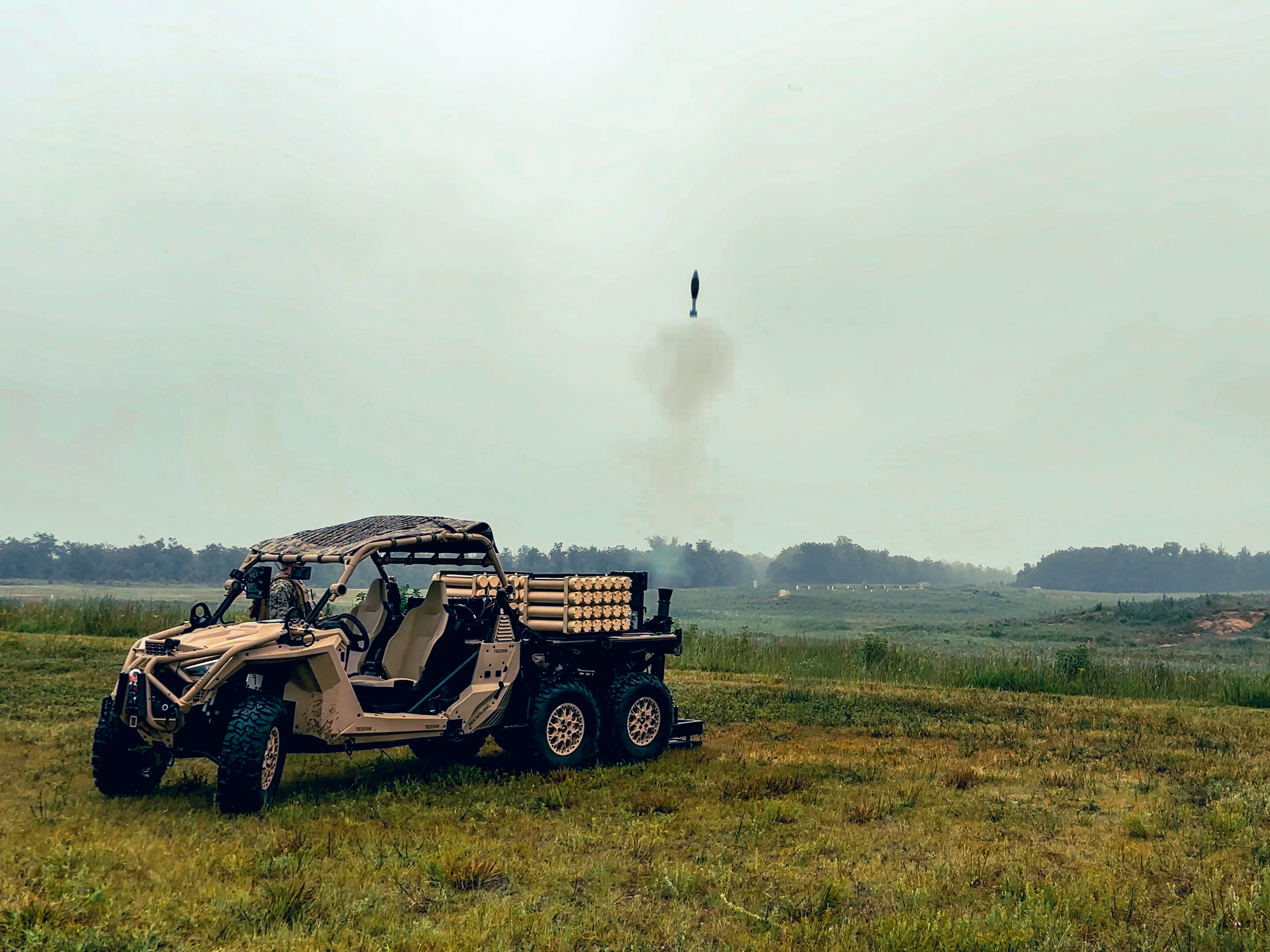 Soldiers take new mobile 81mm mortar system for test drive