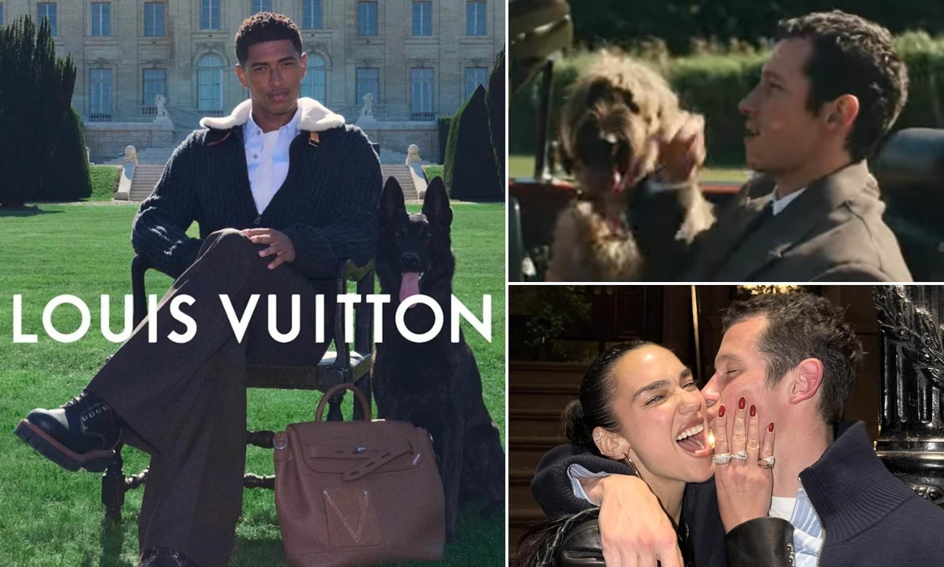 Jude Bellingham stars alongside Dua Lipa's fiance Callum Turner in new ...