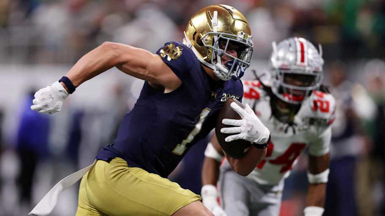 Notre Dame To Be Without Wide Receiver Against Boston College